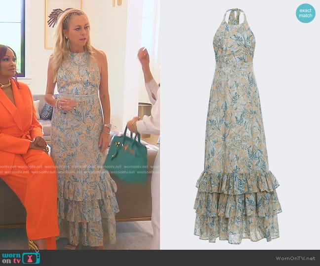WornOnTV: Sutton’s floral tiered dress on The Real Housewives of ...