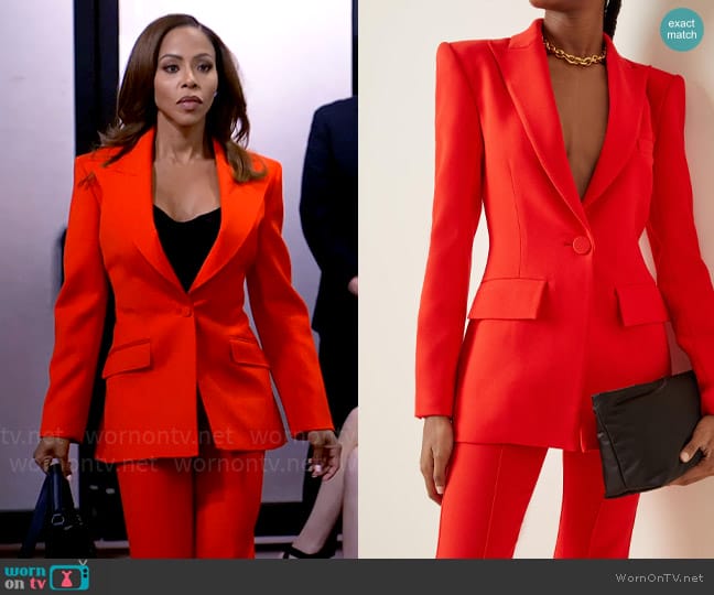WornOnTV: Andi’s red suit on Tyler Perrys Sistas | Kj Smith | Clothes ...