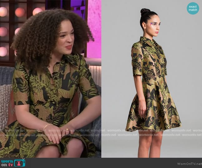 WornOnTV: Hannah Love Lanier’s floral print dress on The Kelly Clarkson ...