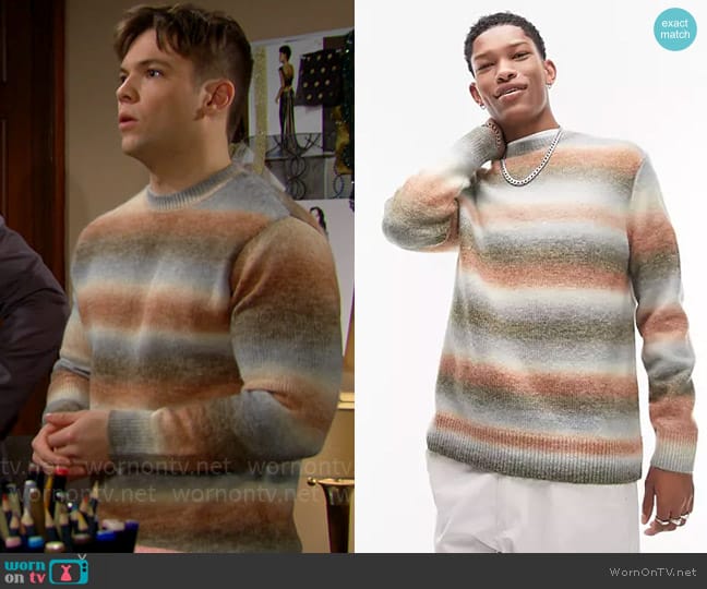 WornOnTV: RJ’s ombre sweater on The Bold and the Beautiful | Joshua ...