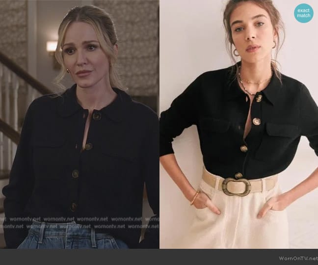 WornOnTV: Laura’s black cardigan on All American | Monet Mazur ...