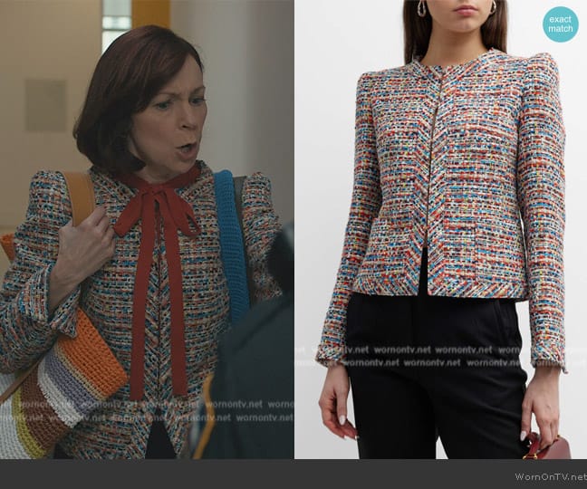 WornOnTV: Elsbeth’s multi-colored tweed jacket on Elsbeth | Carrie ...