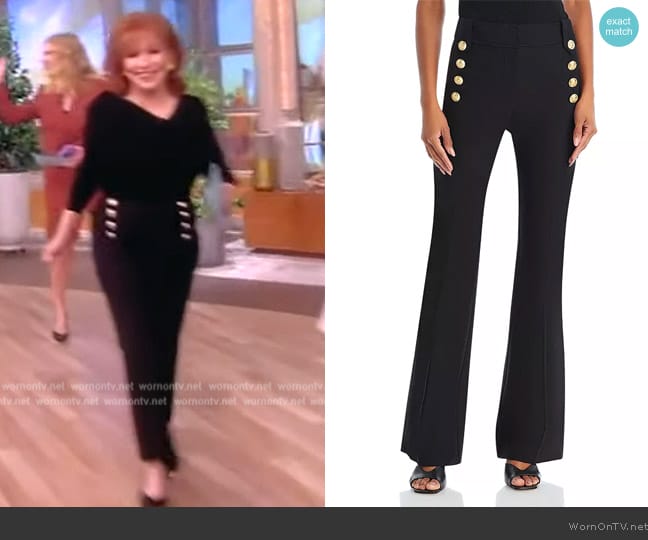 WornOnTV: Joy’s black button detail pants on The View | Joy Behar | Clothes and Wardrobe from TV