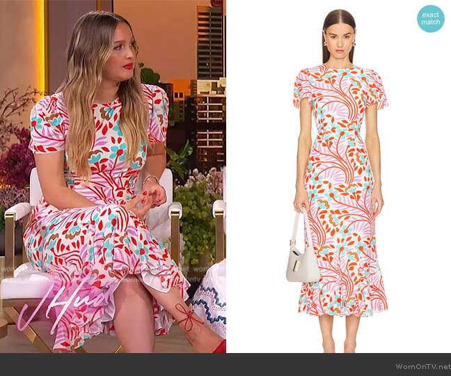 WornOnTV: Camilla Luddington’s floral print dress on The Jennifer ...