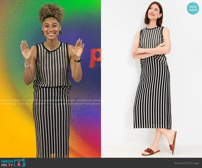 WornOnTV: Ally’s striped top and skirt on Today | Ally Love | Clothes and Wardrobe from TV