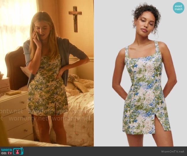 WornOnTV: Kelly’s printed mini dress on Pretty Little Liars Original ...