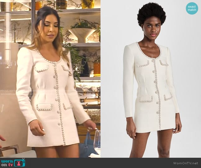 WornOnTV: Taleen’s white embellished mini dress on The Real Housewives ...