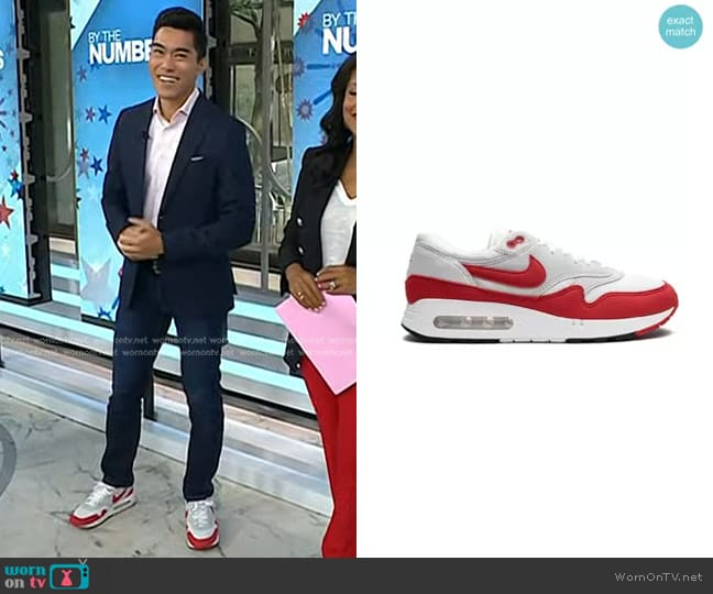 WornOnTV: Brian Cheung’s white and red sneakers on Today | Clothes and ...