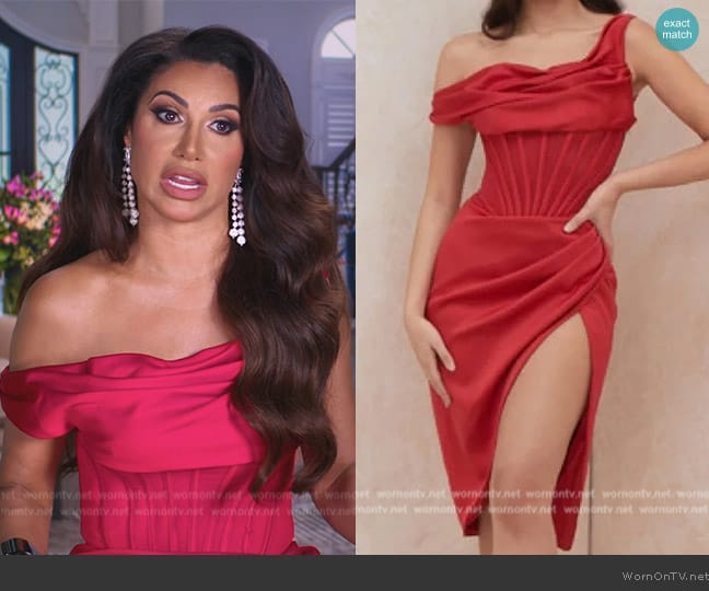 WornOnTV: Jennifer’s corset confessional dress on The Real Housewives ...