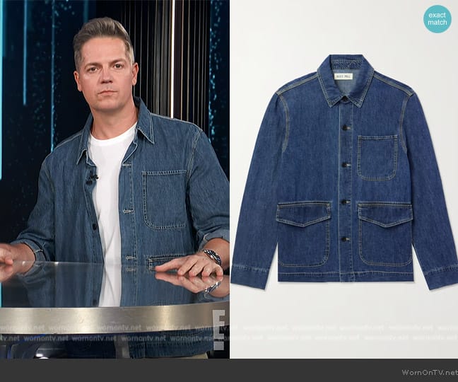 WornOnTV: Jason Kennedy’s denim jacket on E! News | Jason Kennedy ...