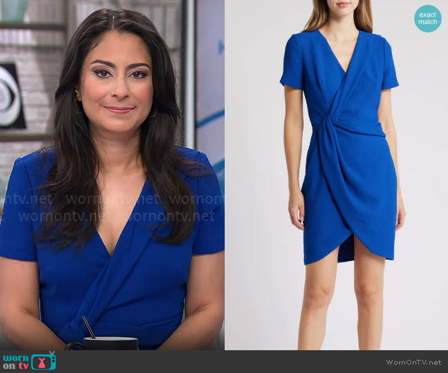 WornOnTV: Celine Gounder’s blue short sleeve dress on CBS Mornings | Dr ...
