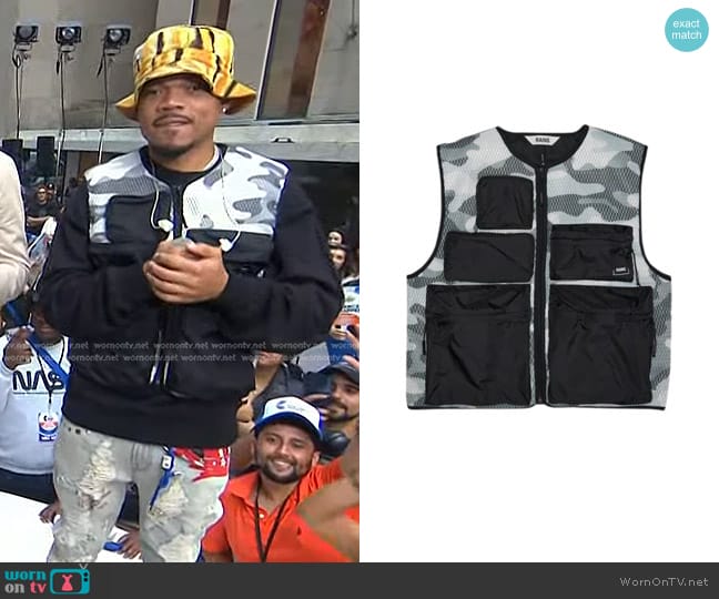 WornOnTV: Chance the Rapper’s camo vest and distressed jeans on Today ...