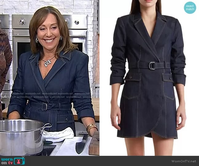 WornOnTV: Elizabeth Heiskell’s belted denim dress on Today | Clothes ...
