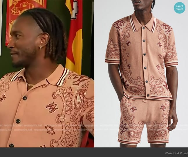 WornOnTV: Scott’s pink printed shirt on Access Hollywood | Scott Evans ...