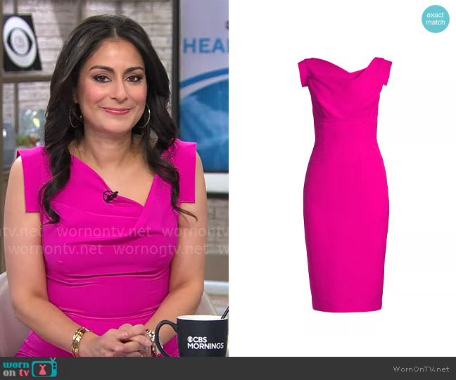 WornOnTV: Celine Gounder’s pink sleeveless dress on CBS Mornings | Dr ...