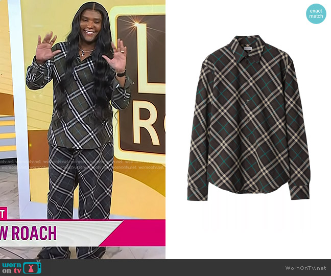 WornOnTV: Law Roach’s plaid shirt and pants on Today | Clothes and ...