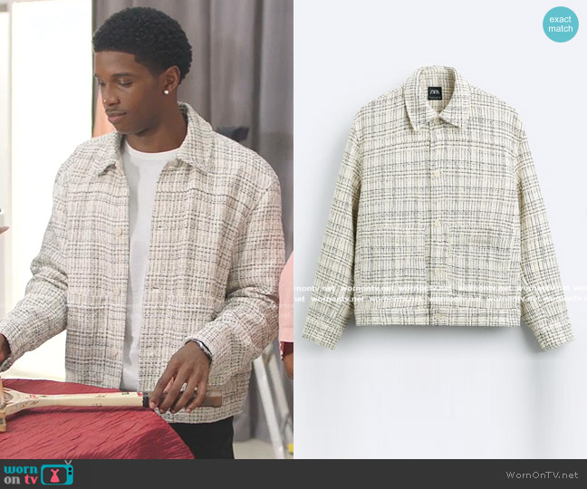 WornOnTV: Lando’s white plaid shirt on All American Homecoming | Martin ...
