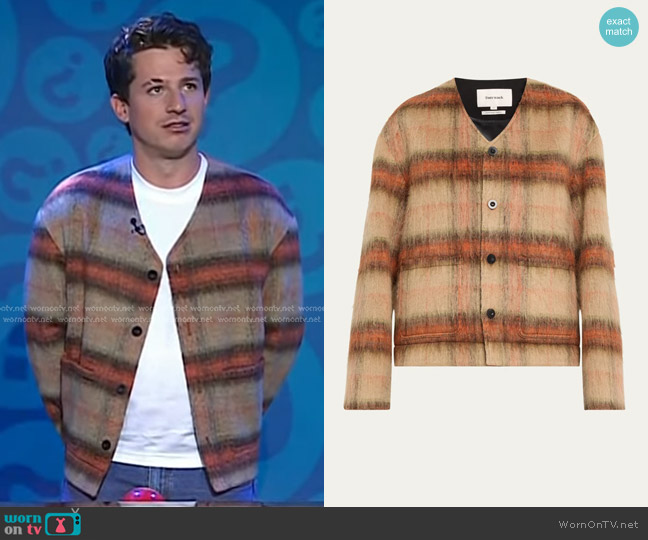 WornOnTV: Charlie Puth’s beige plaid mohair jacket on Today | Clothes ...