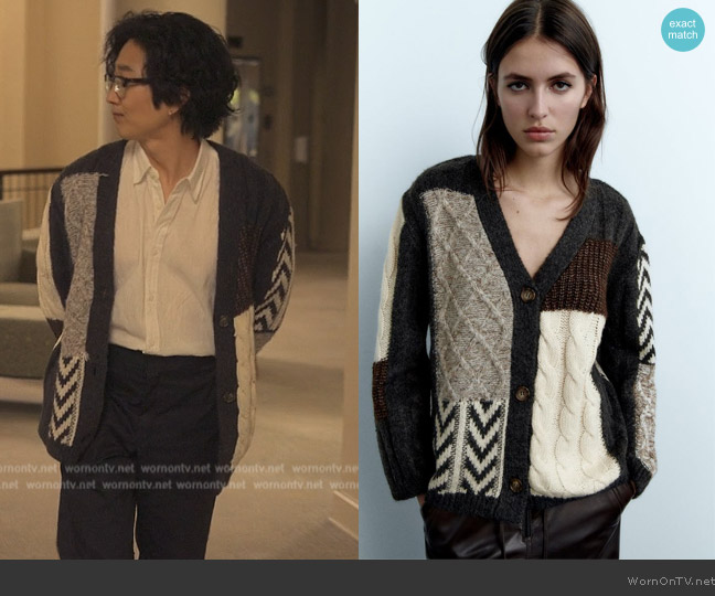 WornOnTV: Daniel’s patchwork cardigan on Reasonable Doubt | Tim Jo ...