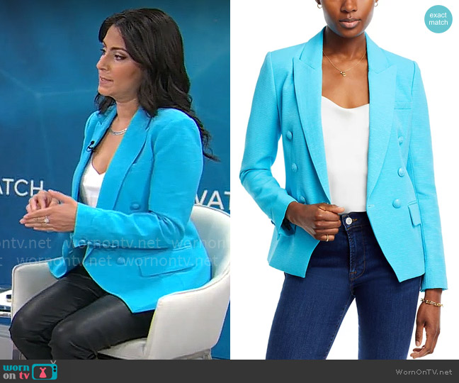WornOnTV: Dr Celine Gounder’s turquoise blue blazer on CBS Mornings ...