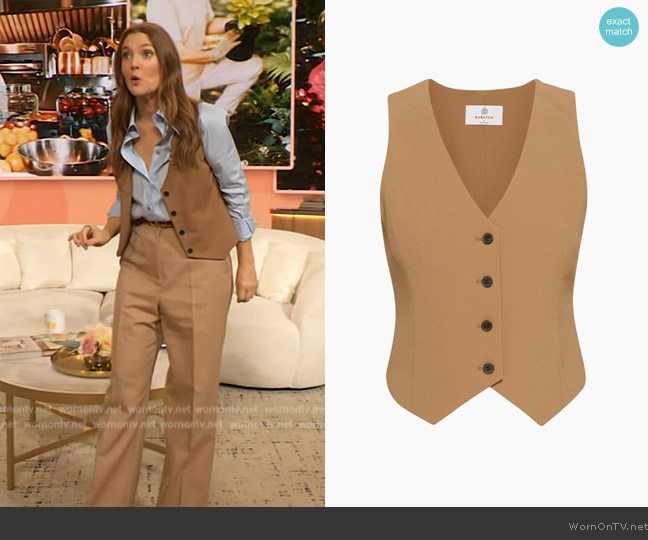 WornOnTV: Drew’s beige vest and pants on The Drew Barrymore Show | Drew ...