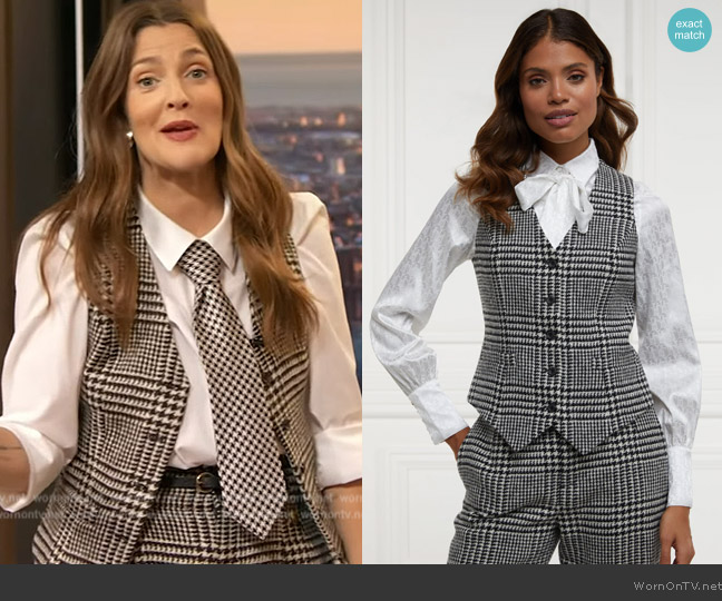 WornOnTV: Drew’s plaid vest and pants on The Drew Barrymore Show | Drew ...