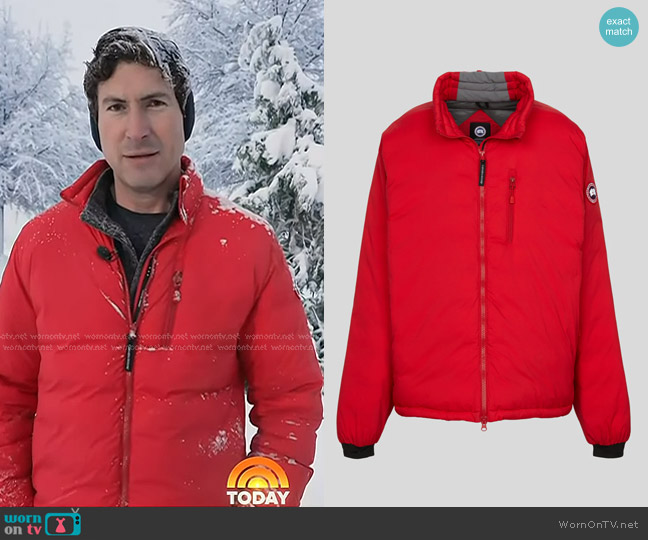 WornOnTV: Sam Brock’s red down jacket on Today | Clothes and Wardrobe ...