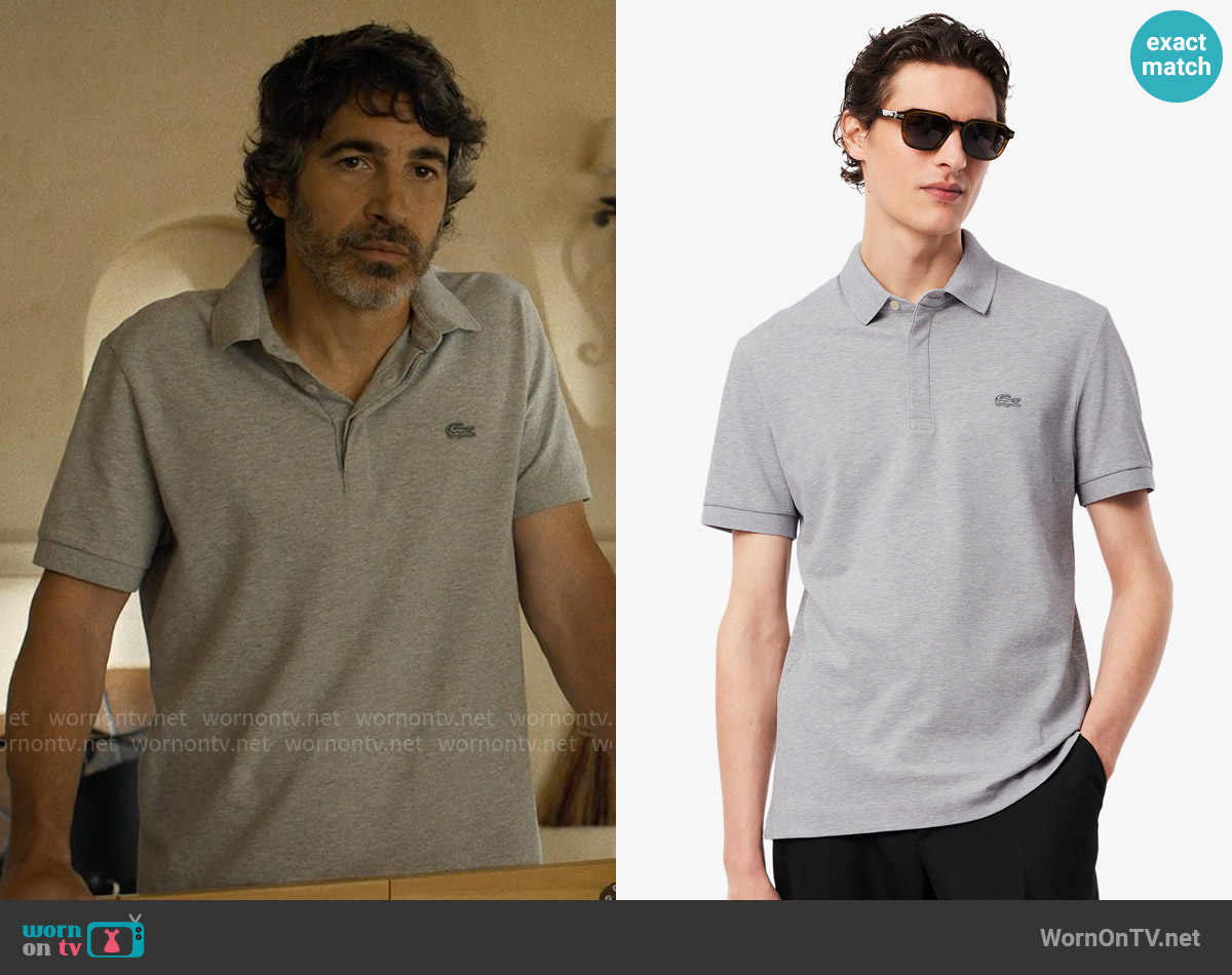 WornOnTV: Nathan’s grey polo shirt on Based on a True Story | Chris ...