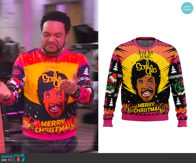 WornOnTV: Jawn’s ugly Christmas sweater on Sherri | Jawn Murray ...