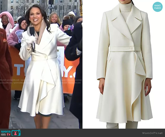 WornOnTV: Laura’s white coat on Today | Laura Jarrett | Clothes and ...