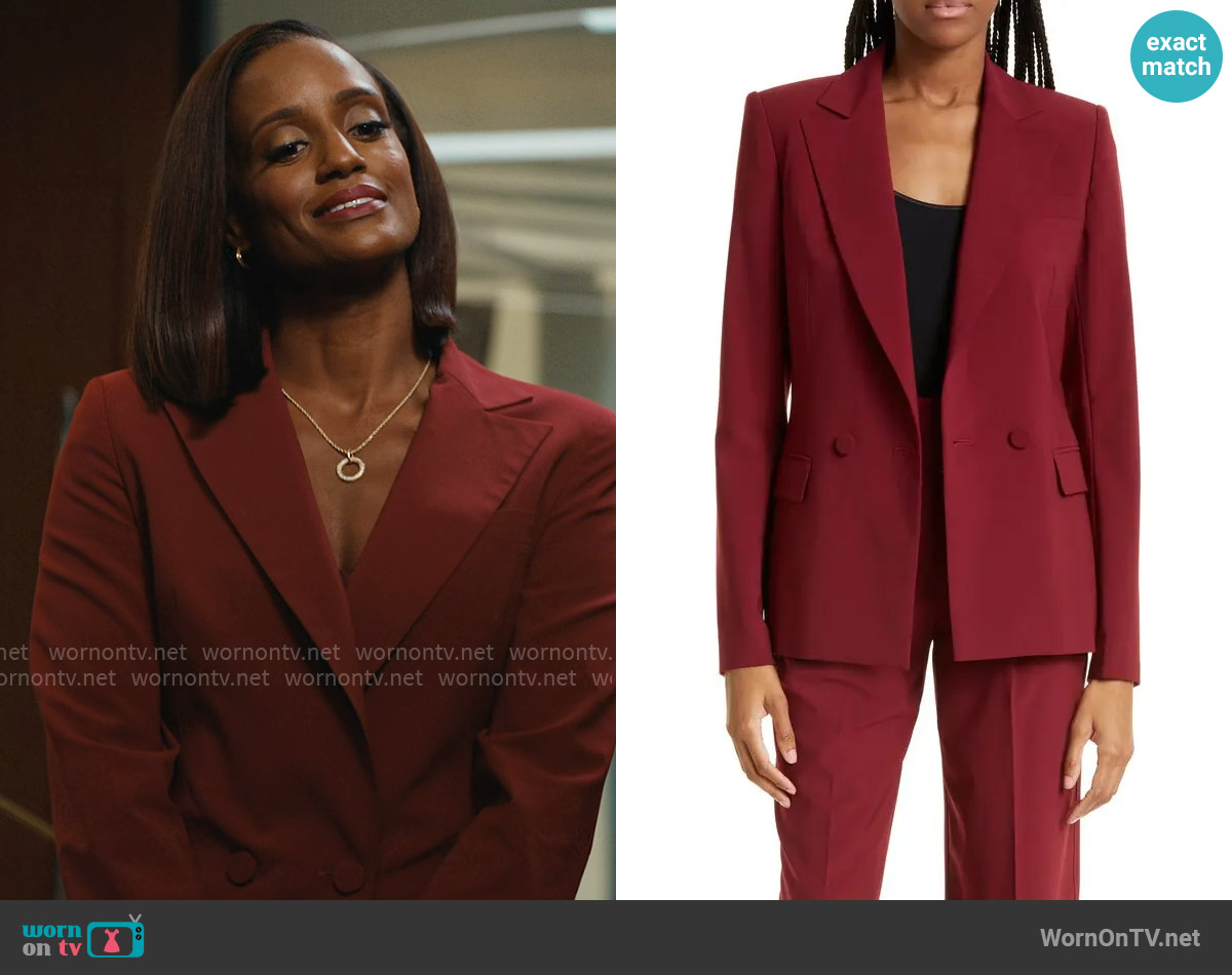 WornOnTV: Olympia’s burgundy suit on Matlock | Skye P. Marshall ...