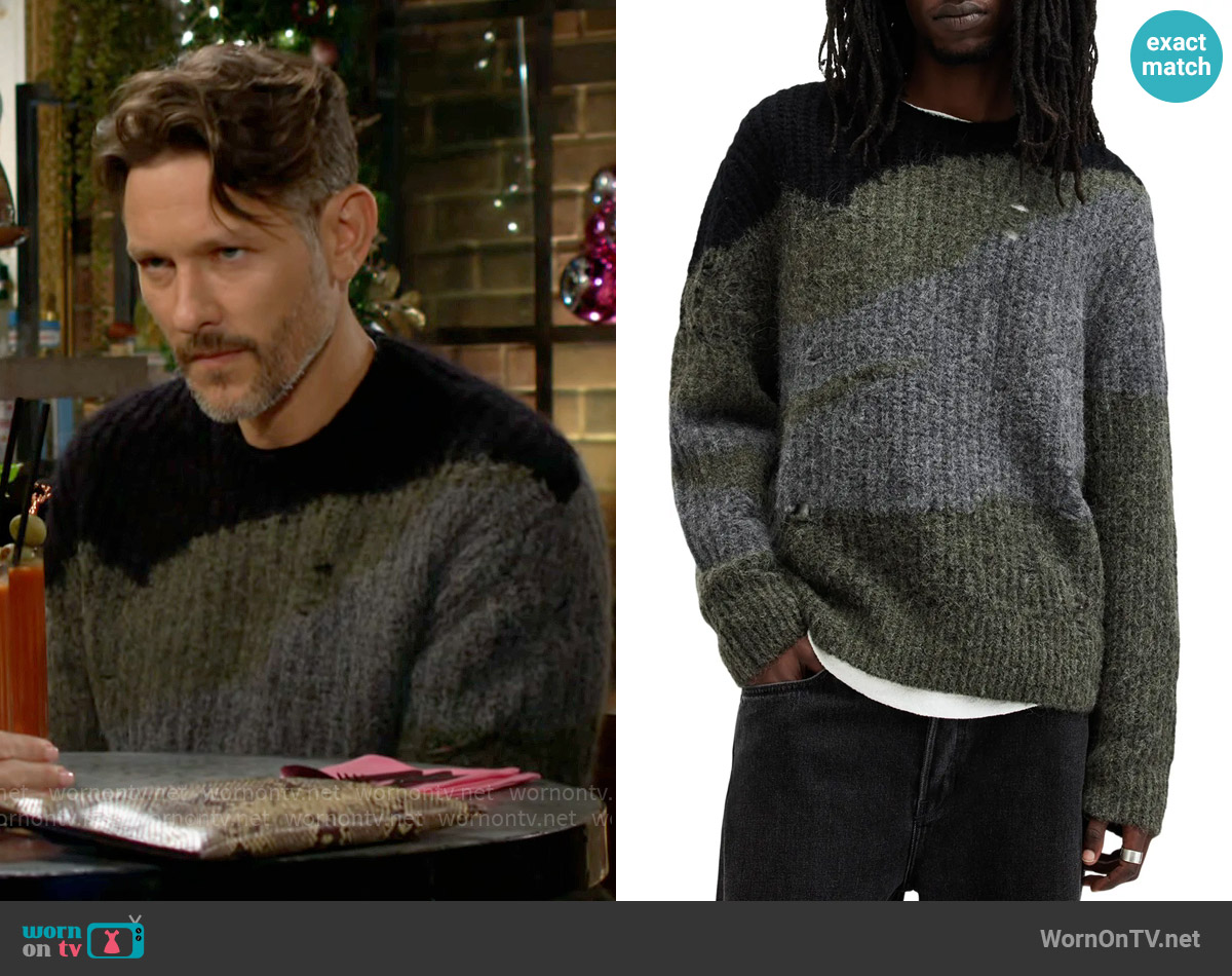 WornOnTV: Daniel’s grey and green sweater on The Young and the Restless ...
