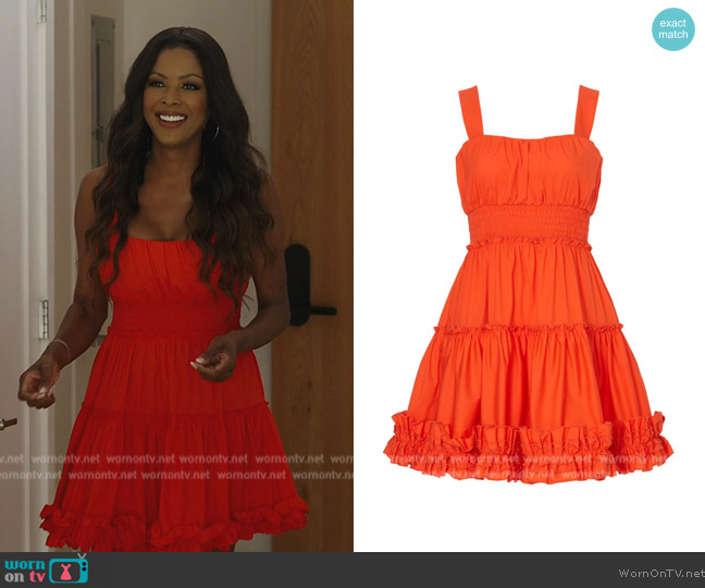 WornOnTV: Stacey’s red ruffle mini dress on The Real Housewives of ...