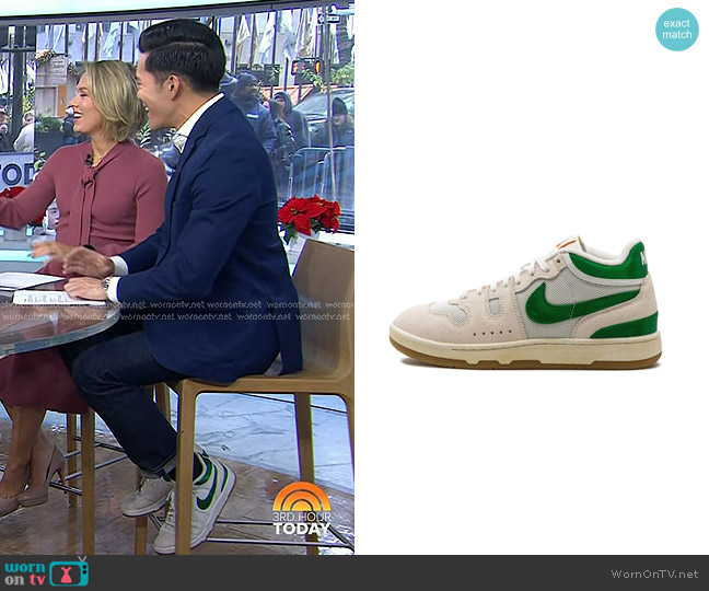 WornOnTV: Brian Cheung’s ivory and green sneakers on Today | Clothes ...