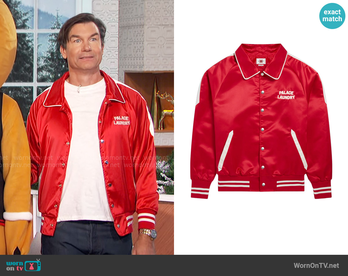 WornOnTV: Jerry’s red Mick Jagger jacket on The Talk | Jerry O'Connell ...