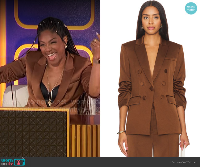 WornOnTV: Tiffany Haddish’s brown blazer on Hollywood Squares | Clothes ...