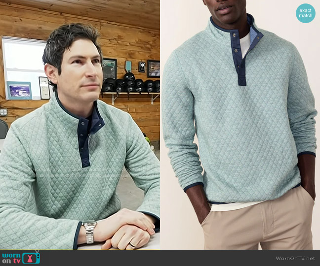 WornOnTV: Sam Brock’s green quilted pullover on Today | Clothes and ...
