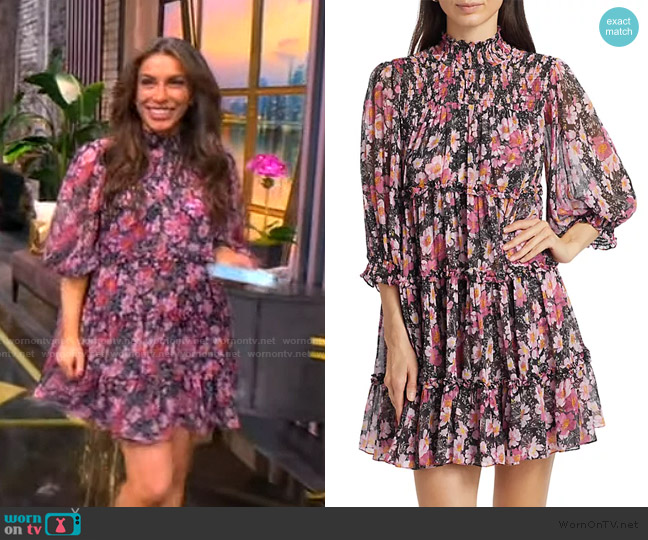 WornOnTV: Alyssa’s floral print mini dress on The View | Alyssa Farah ...