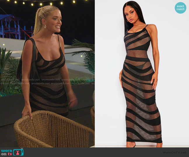 WornOnTV: Salley’s black sheer stripe dress on Southern Charm | Salley Carson | Clothes and ...