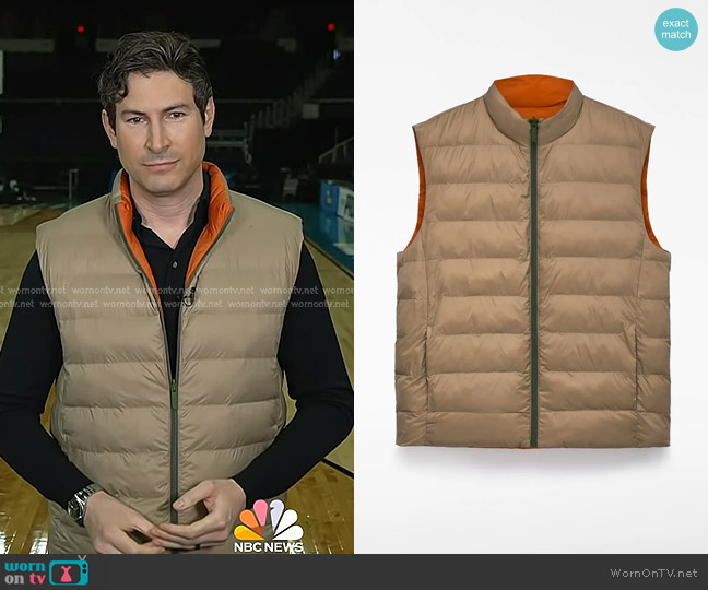 WornOnTV: Sam Brock’s beige puffer vest on Today | Clothes and Wardrobe ...
