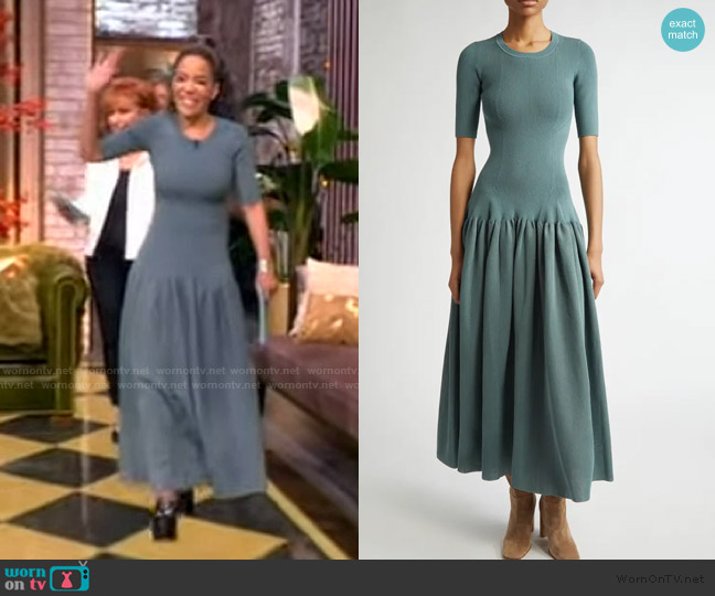 WornOnTV: Sunny’s knit short sleeve dress on The View | Sunny Hostin | Clothes and Wardrobe from TV