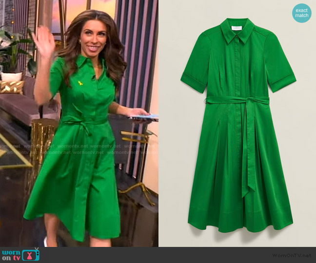 WornOnTV: Alyssa’s green shirtdress on The View | Alyssa Farah Griffin | Clothes and Wardrobe ...