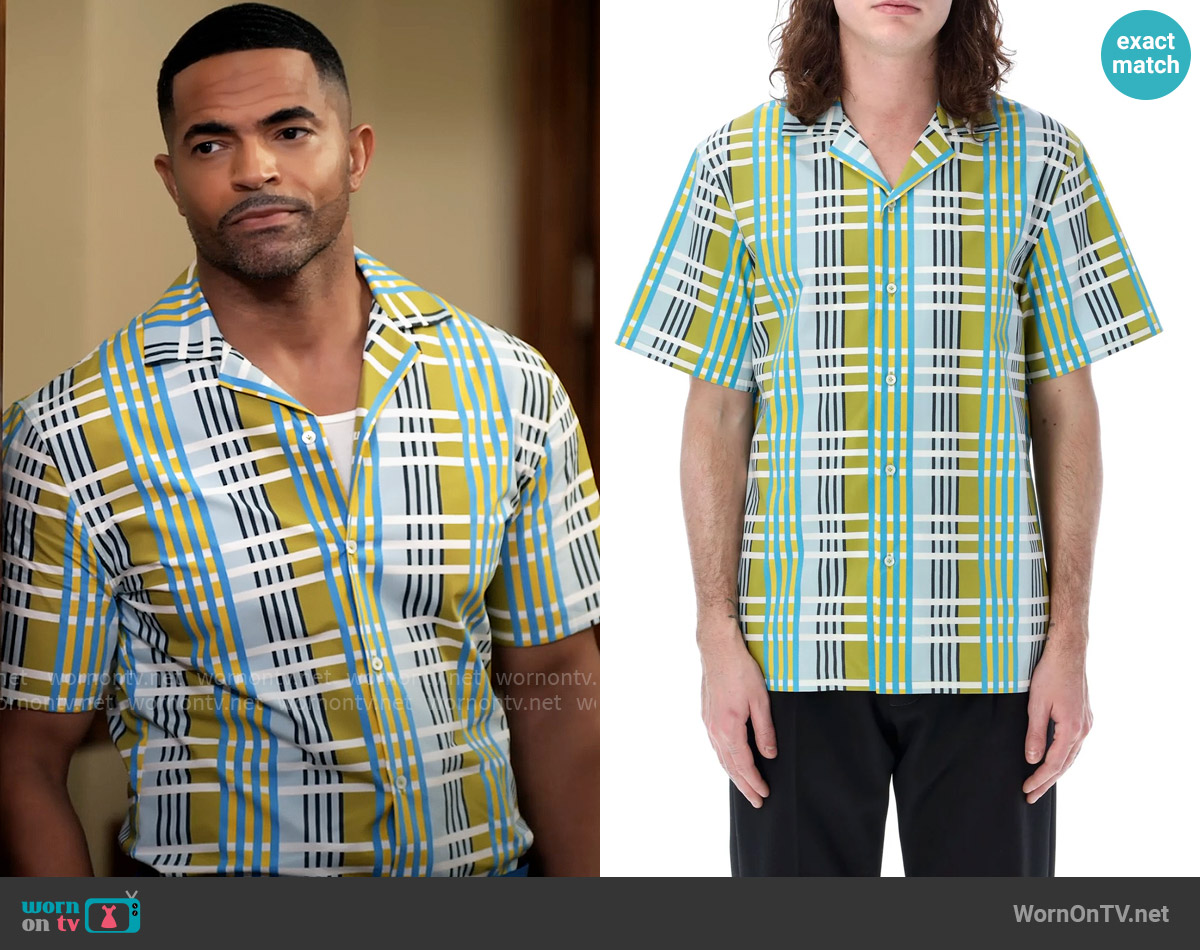 WornOnTV: Calvin’s blue and green plaid shirt on Tyler Perrys Sistas ...