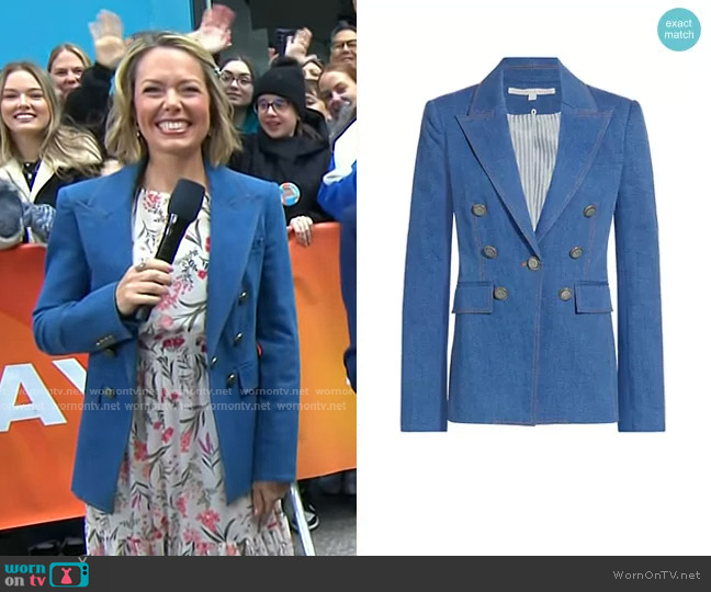 WornOnTV: Dylan’s denim blazer on Today | Dylan Dreyer | Clothes and ...