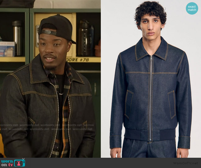 WornOnTV: Spencer’s denim jacket on All American | Daniel Ezra | Clothes and Wardrobe from TV