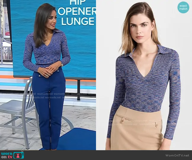 WornOnTV: Kaylee’s blue blazer and pants on Today | Kaylee Hartung ...