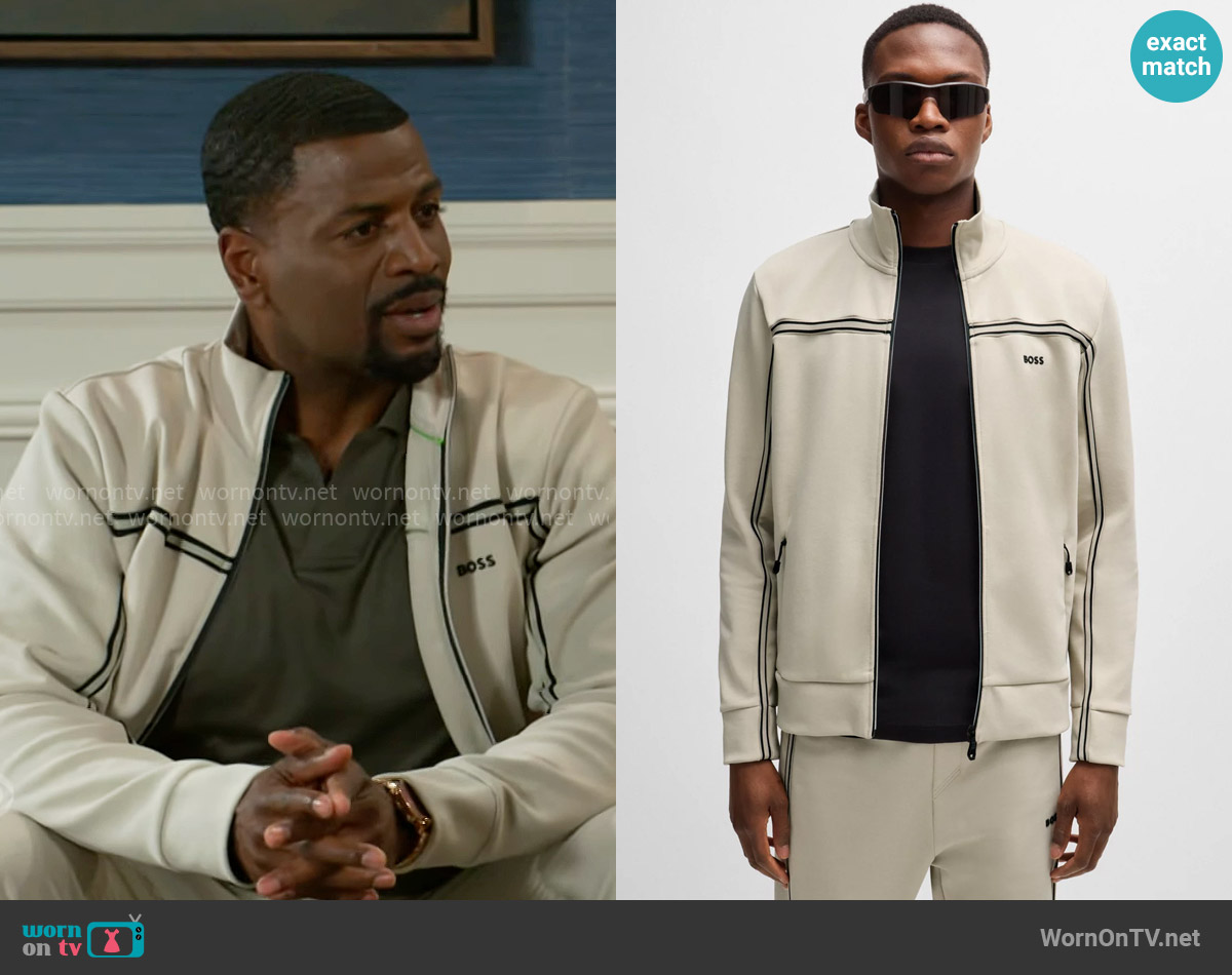WornOnTV: Ted’s BOSS jacket on Beyond the Gates | Keith D. Robinson ...