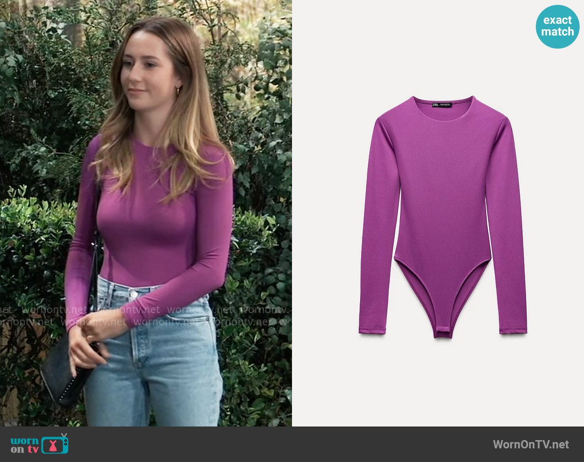 WornOnTV: Josslyn’s magenta long sleeve top on General Hospital | Eden ...