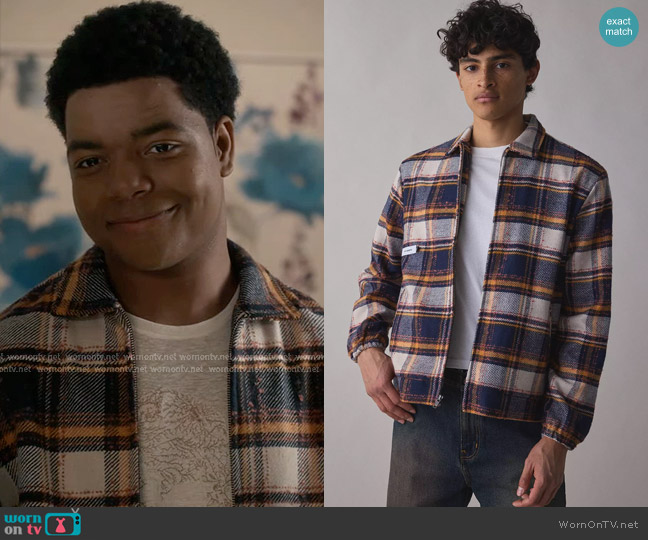 WornOnTV: Harry’s plaid zip jacket on 9-1-1 | Elijah M. Cooper ...
