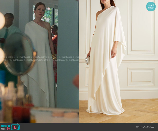 WornOnTV: Michaela’s white one shoulder gown on Sirens | Julianne Moore ...